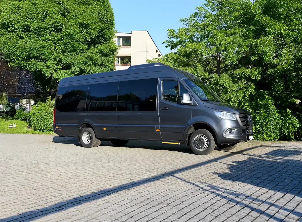 Private Tours Across Switzerland With 19-Seat Mercedes-Benz Sprinter
